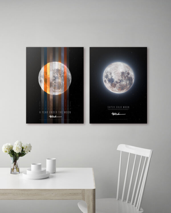 A Year Under The Moon – LIMITED EDITION POSTERS - Zubuyer Looks Up