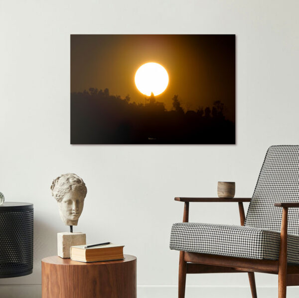 Shiva at Sunset – LIMITED EDITION POSTERS - Zubuyer Looks Up